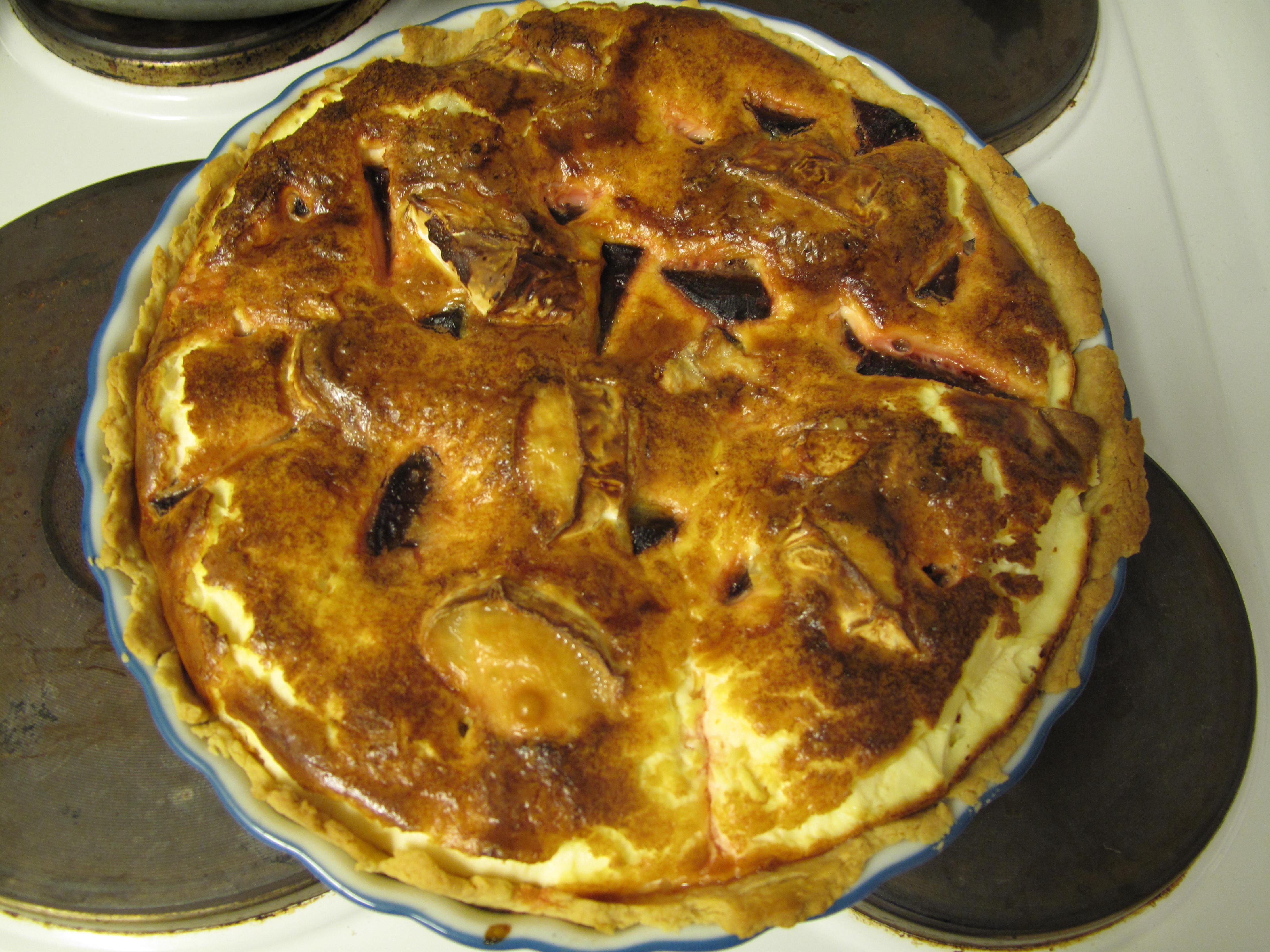 Rödbetspaj med chevre | Dumpstringslyx