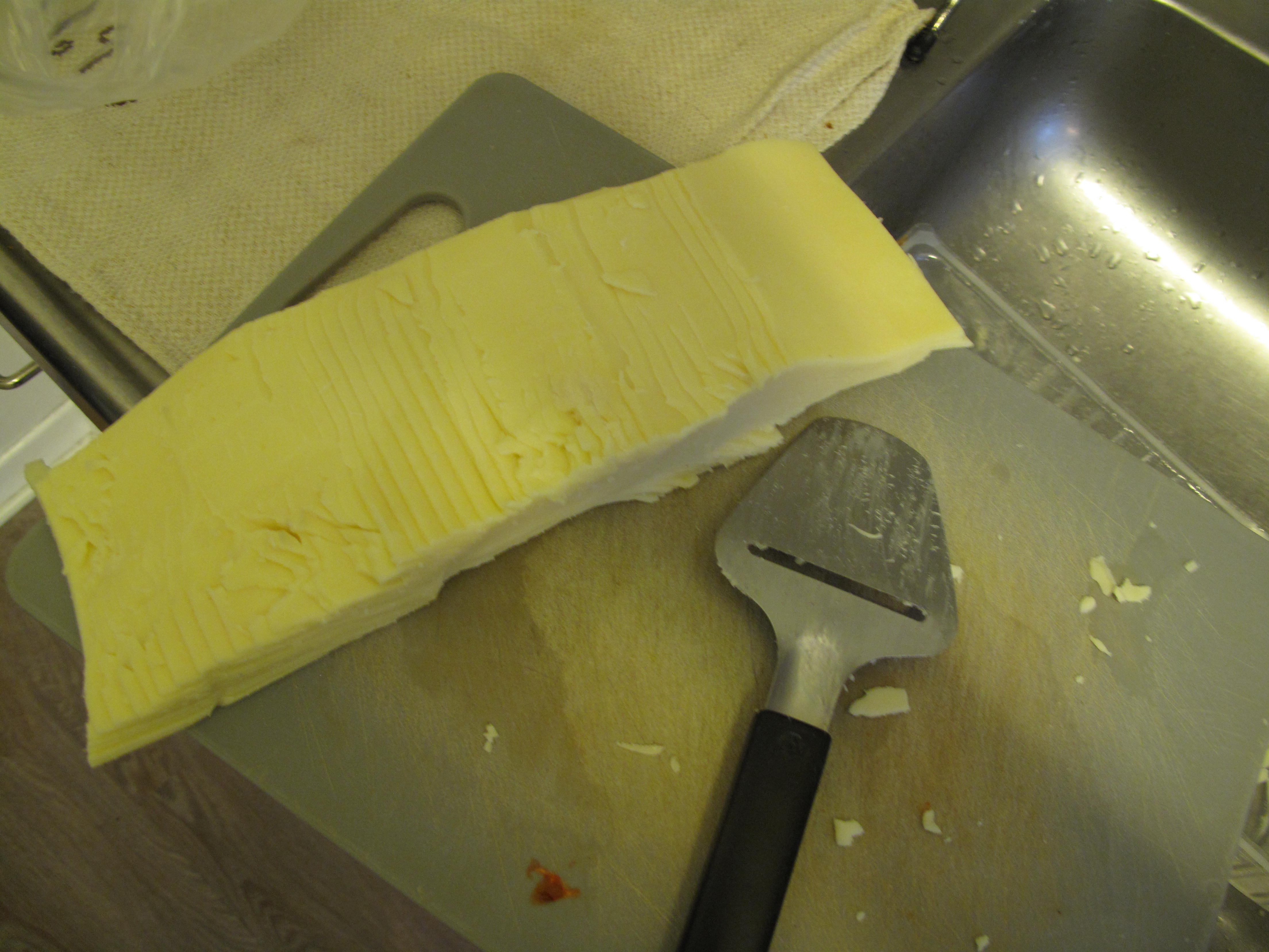 Räddad skivad ost | Dumpstringslyx