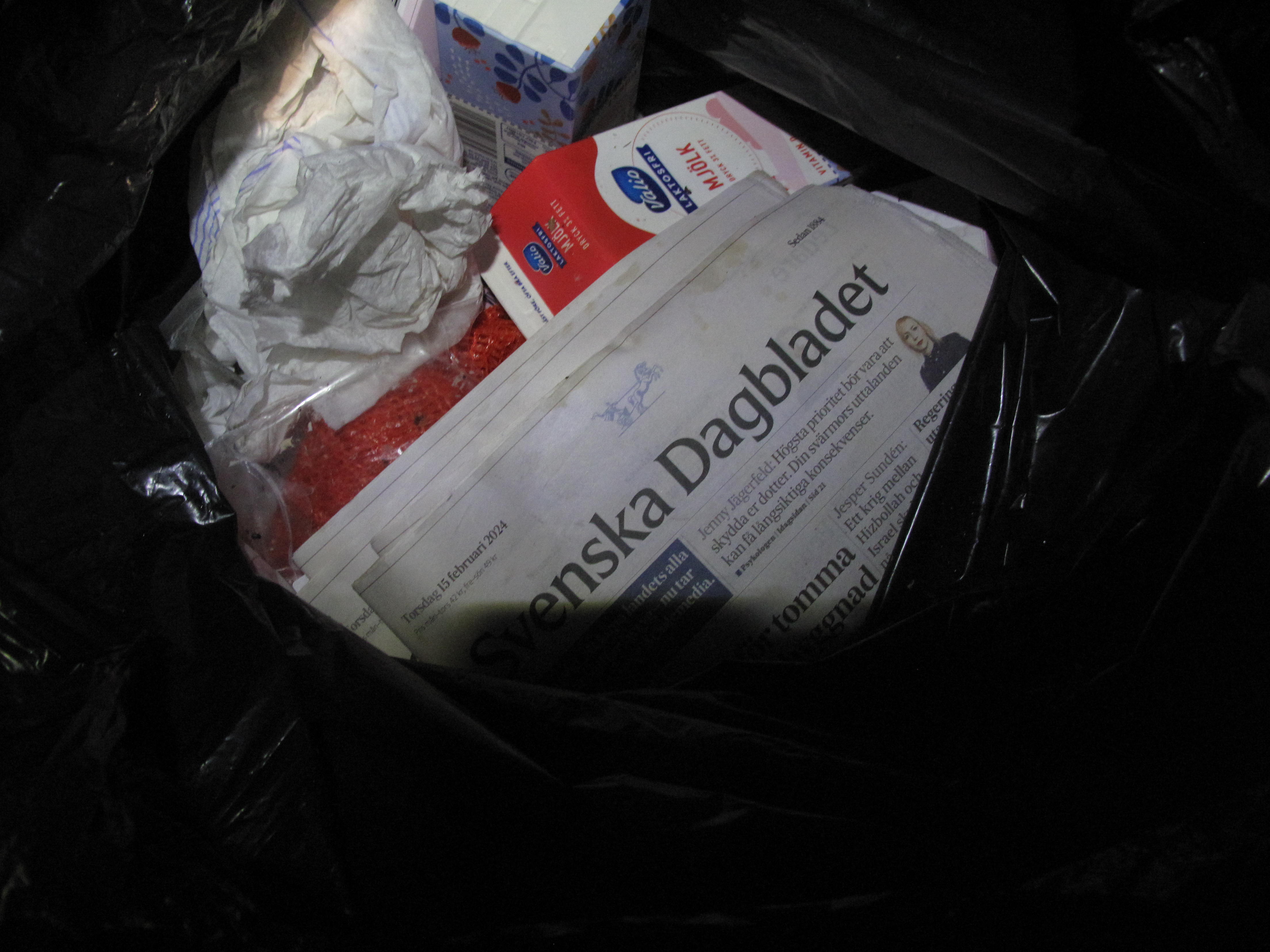 Klassisk tidningssäck | Dumpstringslyx