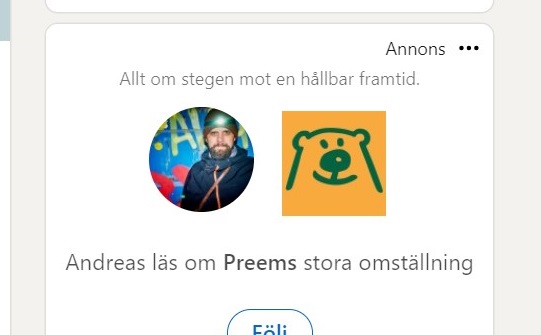 Preems isbjörn och jag | Dumpstringslyx